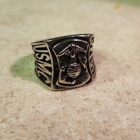 Accessories | Steel Marine Corps Ring Size 9 1 11 12 13 14 Ihave More ...